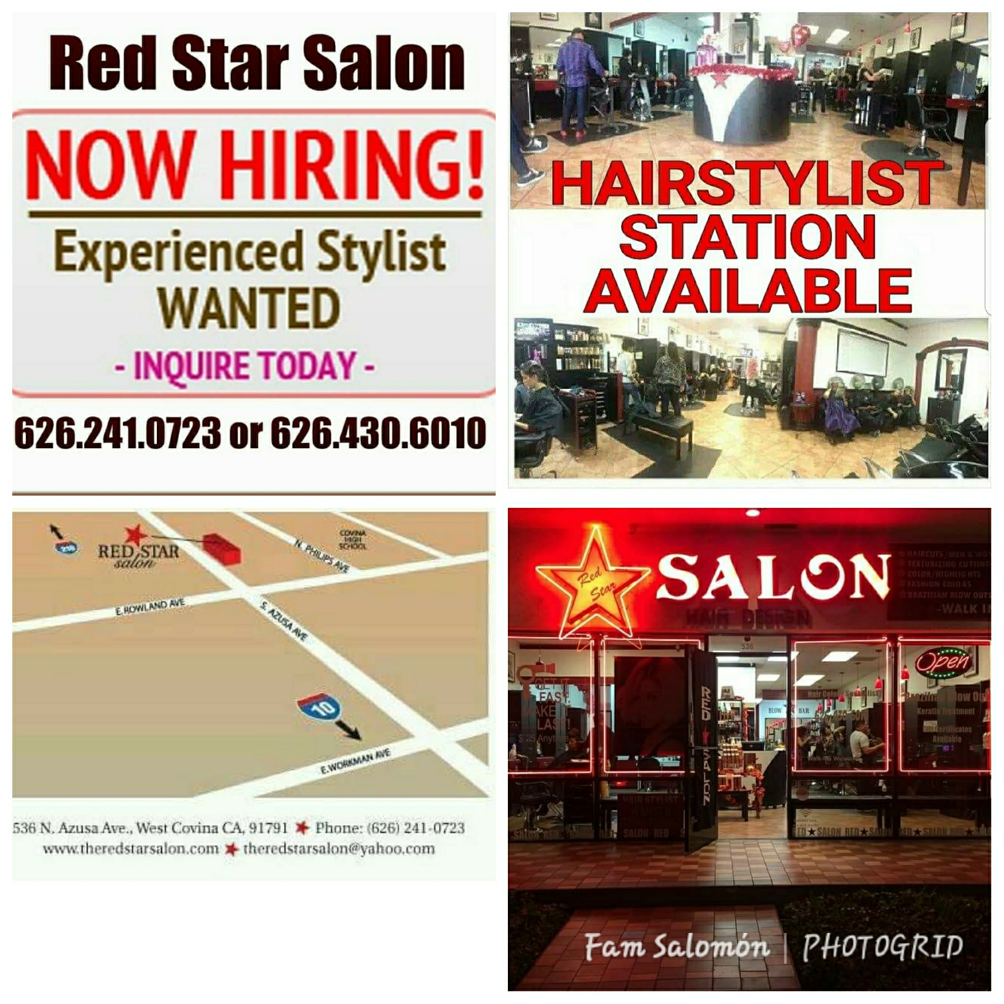 Red Star Salon In West Covina CA | Vagaro